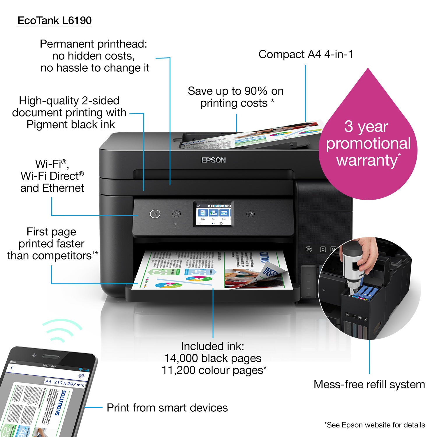 Epson l6190 price store